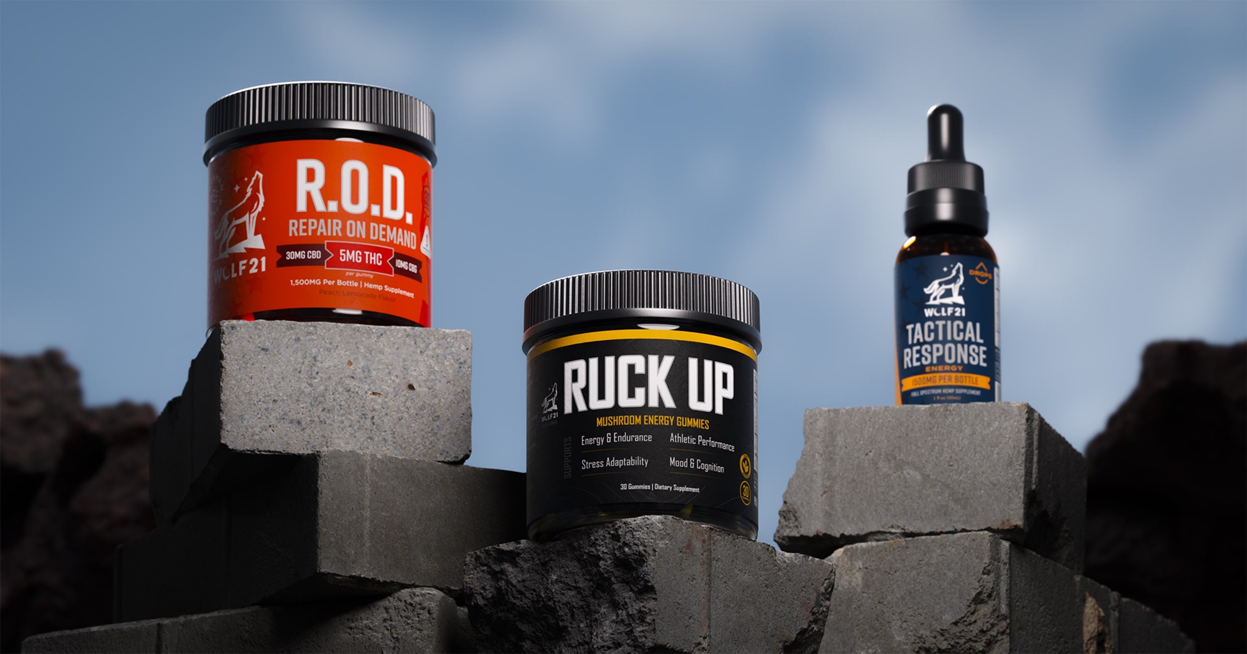 Wolf 21 | Military Grade Performance Supplements